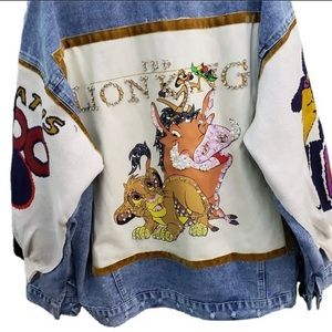 OPEE | Jackets & Coats | Lion King Denim Jacket | Poshmark